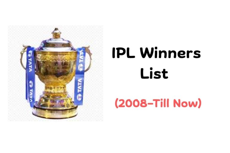 IPL Winners List (2008–2025) – Champions, Captains & Final Results ...
